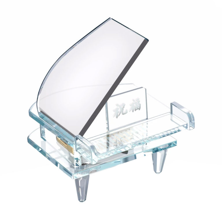 3D Crystal Piano Music Box