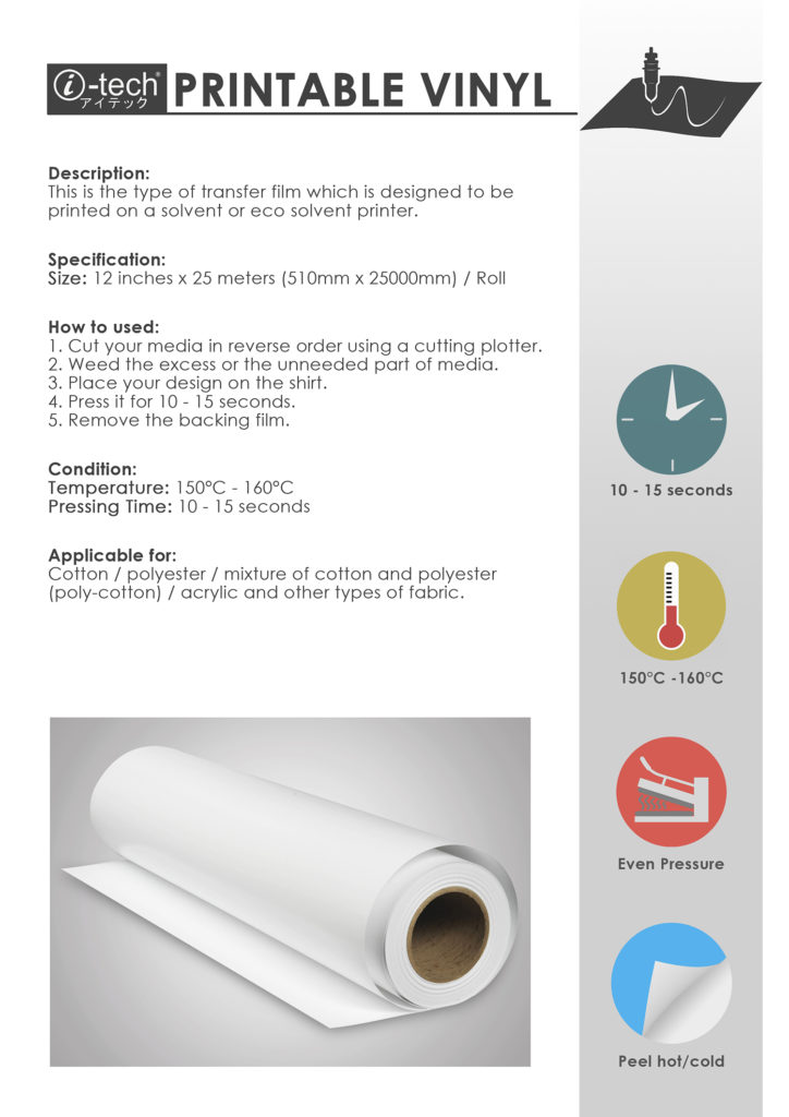 Manual Printable Vinyl - 3D Sublimation Machine Supplier Philippines ...