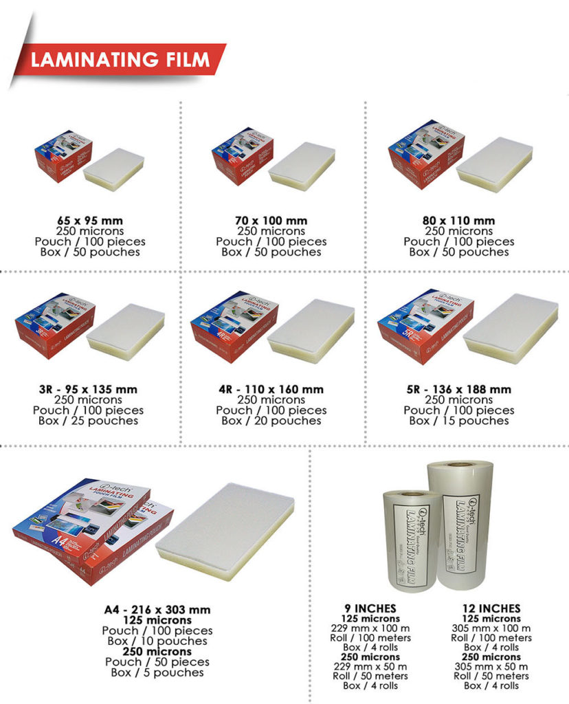 i-Tech Laminating Film
