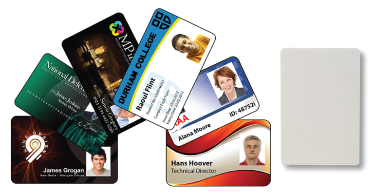 PVC Card Pre-cut ID Size