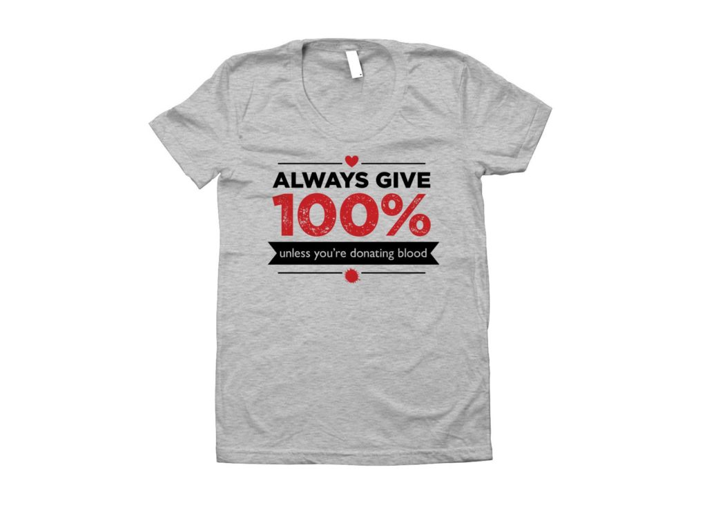 10 T-Shirt Ideas To Inspire Blood Donation